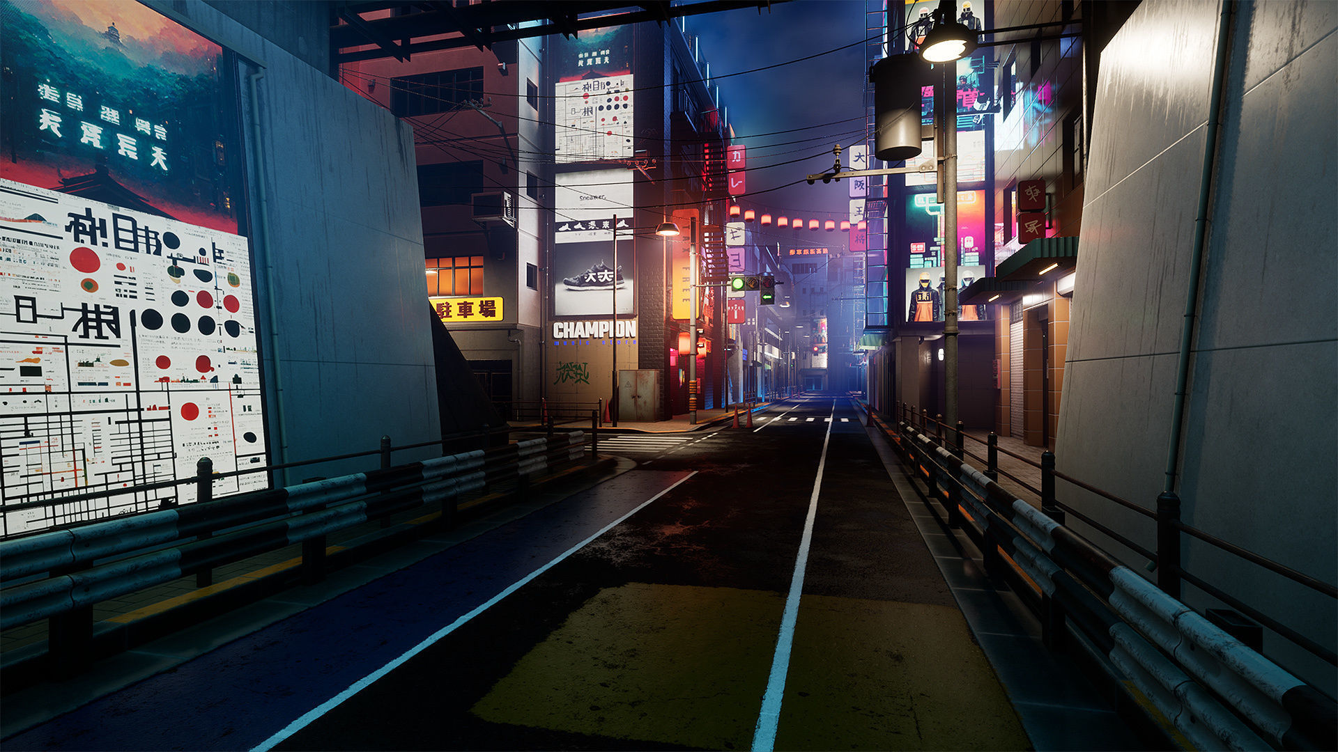 3D model Tokyo street Part 1 VR / AR / low-poly | CGTrader