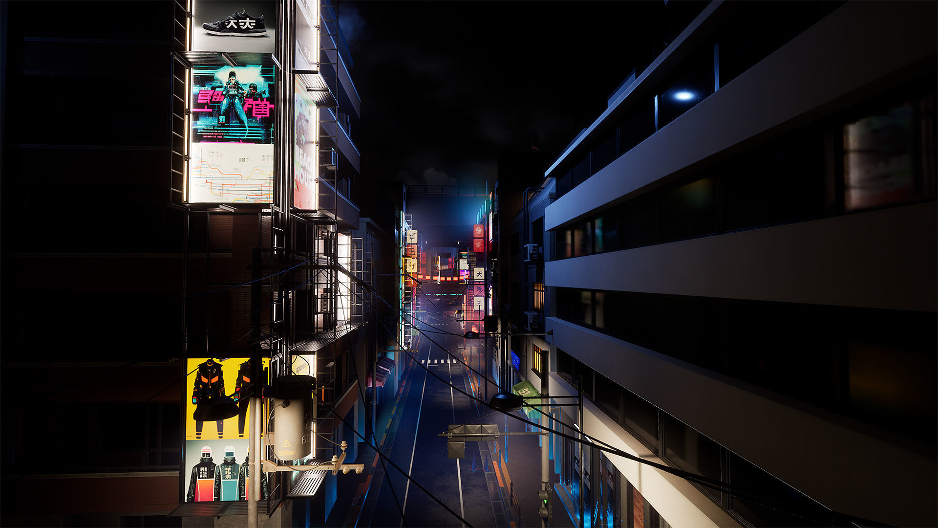 3D model Tokyo street Part 1 VR / AR / low-poly | CGTrader