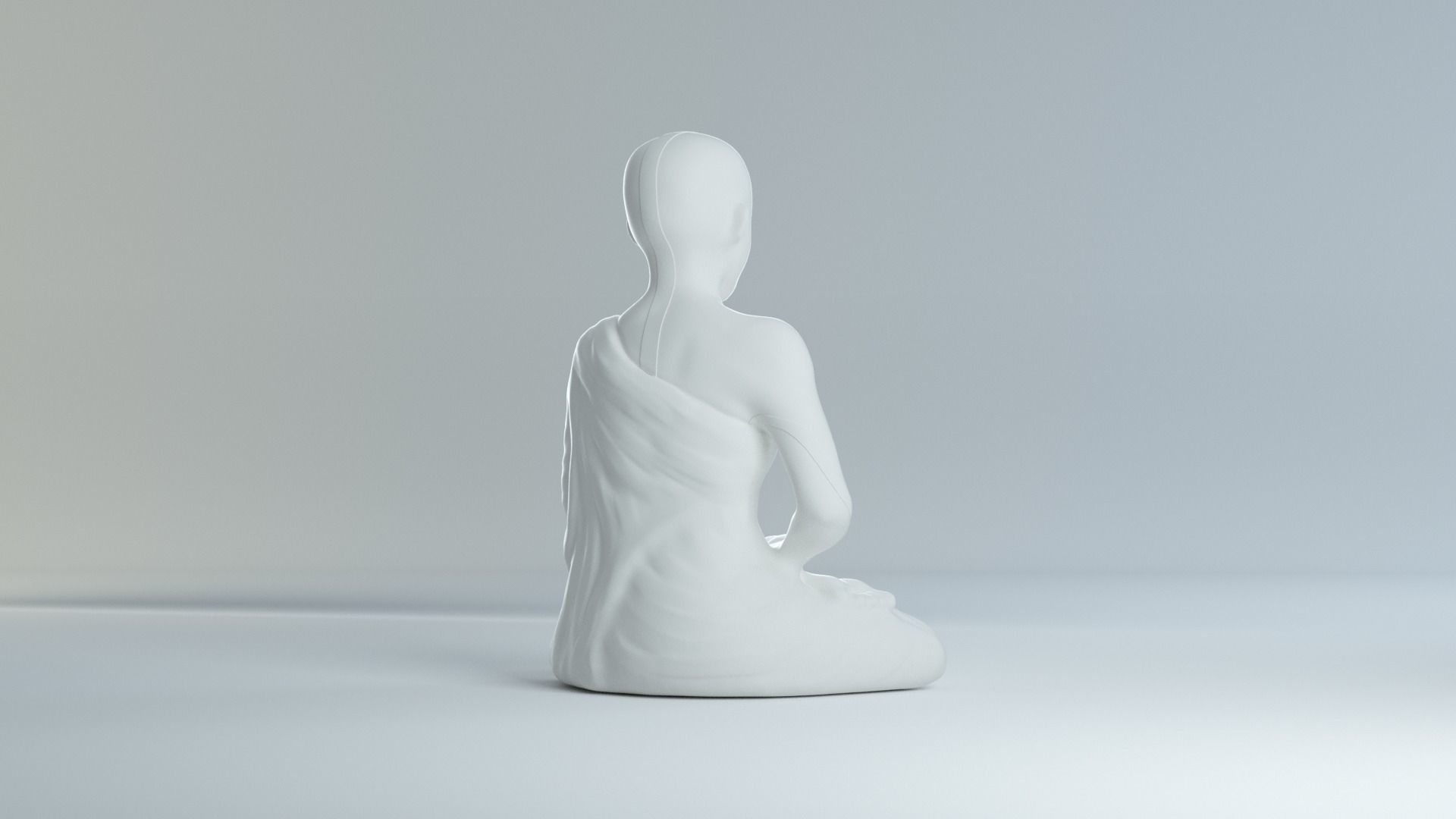 Avatar Airbender Buddha Statue 3D model 3D printable | CGTrader