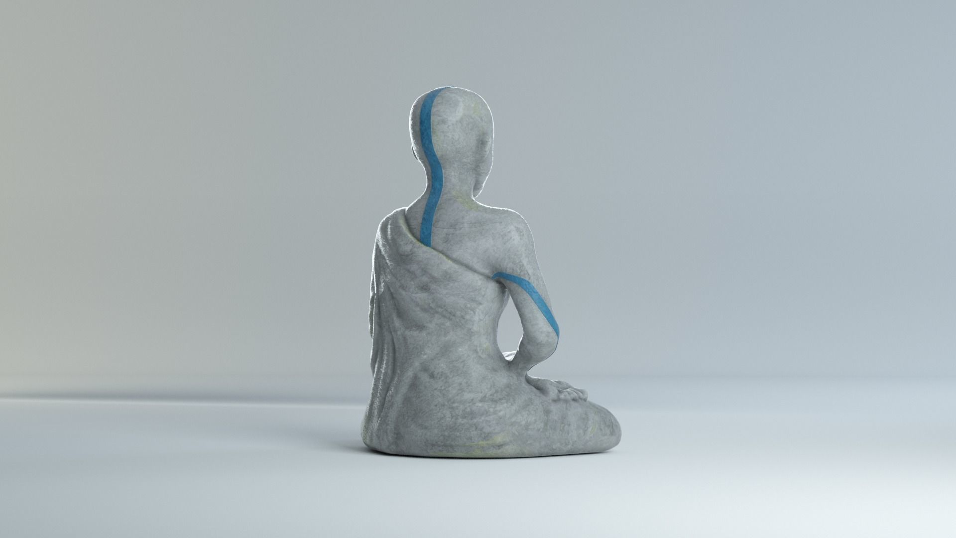Avatar Airbender Buddha Statue 3D model 3D printable | CGTrader