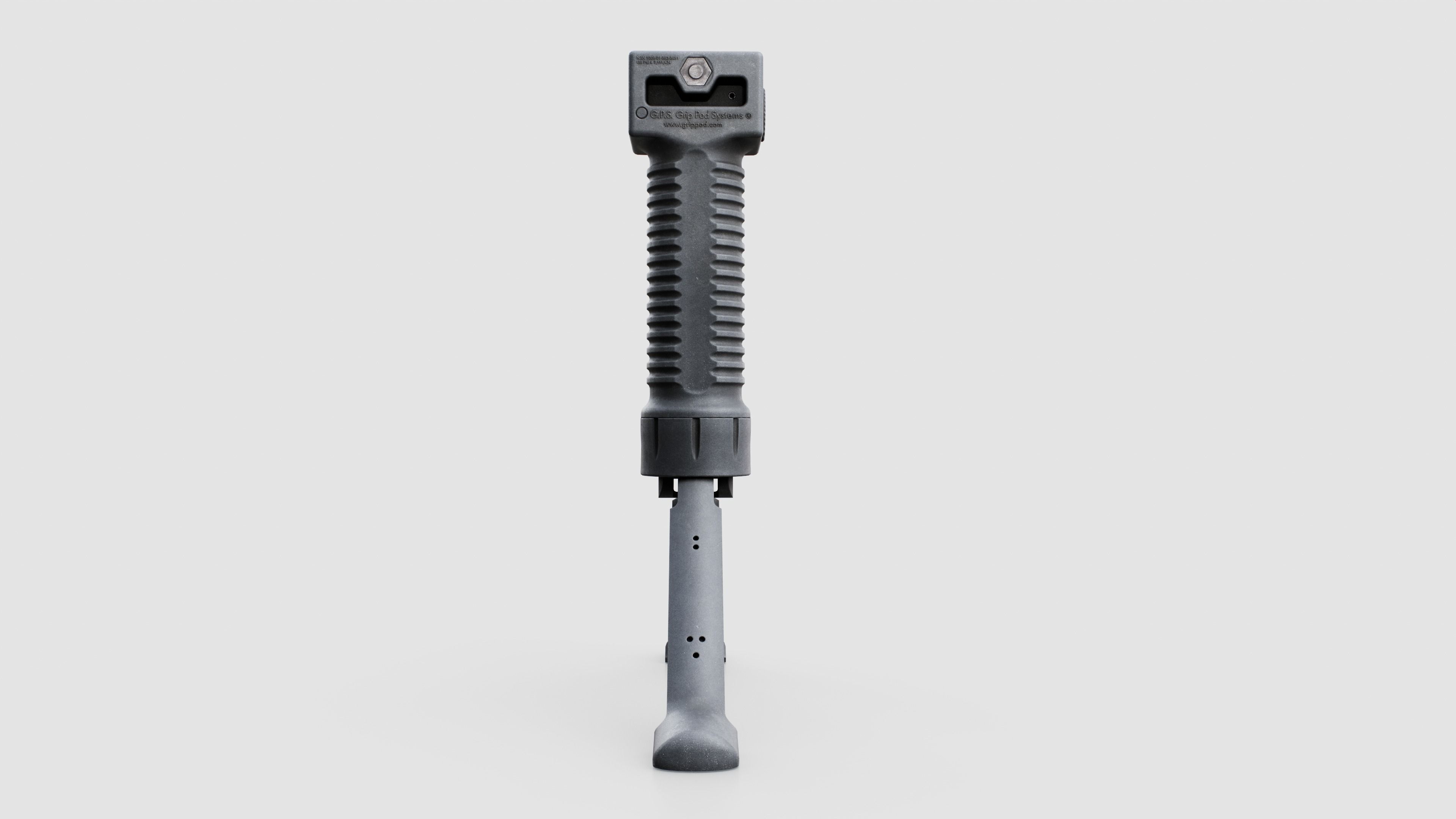 3D model Grip Pod GPS-02 Vertical Grip Bipod VR / AR / low-poly | CGTrader