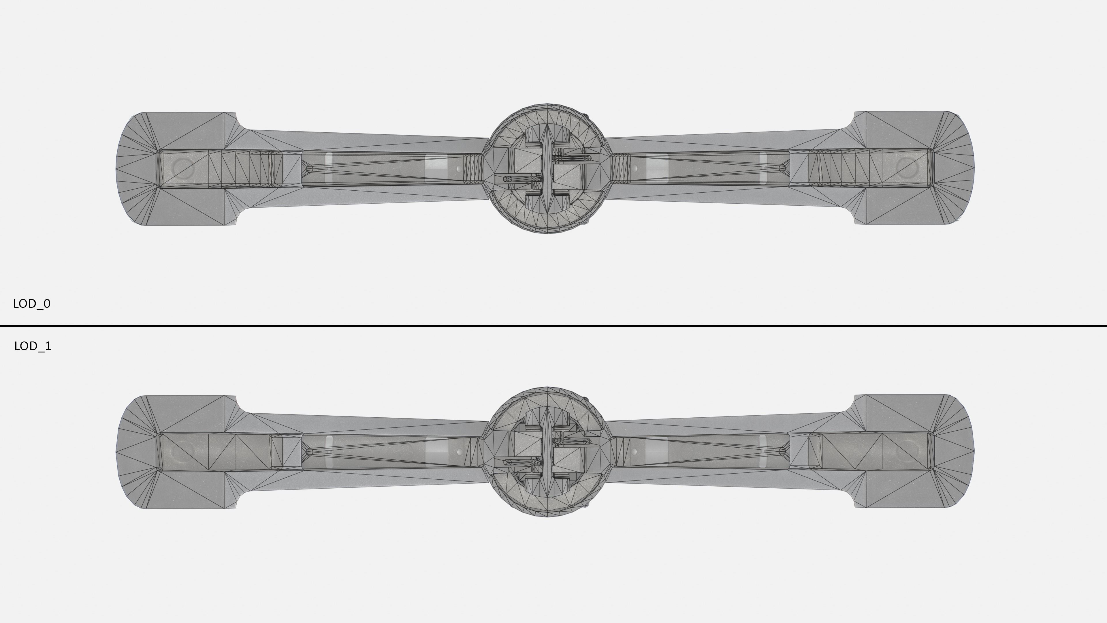 3D model Grip Pod GPS-02 Vertical Grip Bipod VR / AR / low-poly | CGTrader