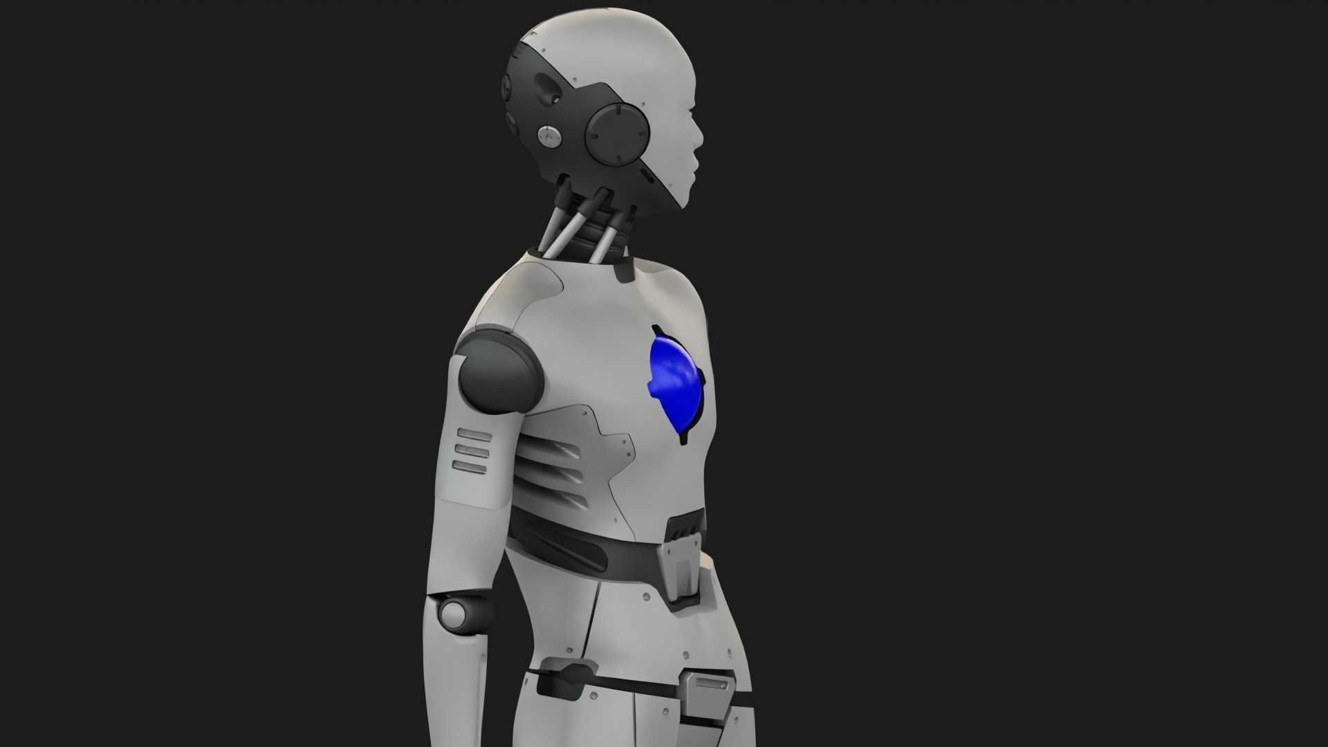 ANDROID MANO RIGGED 3D model rigged | CGTrader