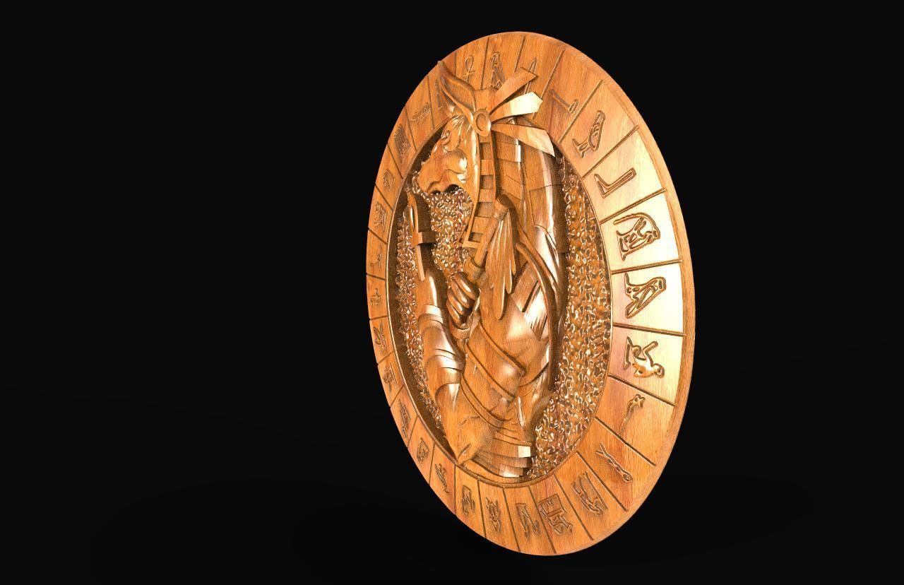 Anubis CNC 3 3D model 3D printable | CGTrader