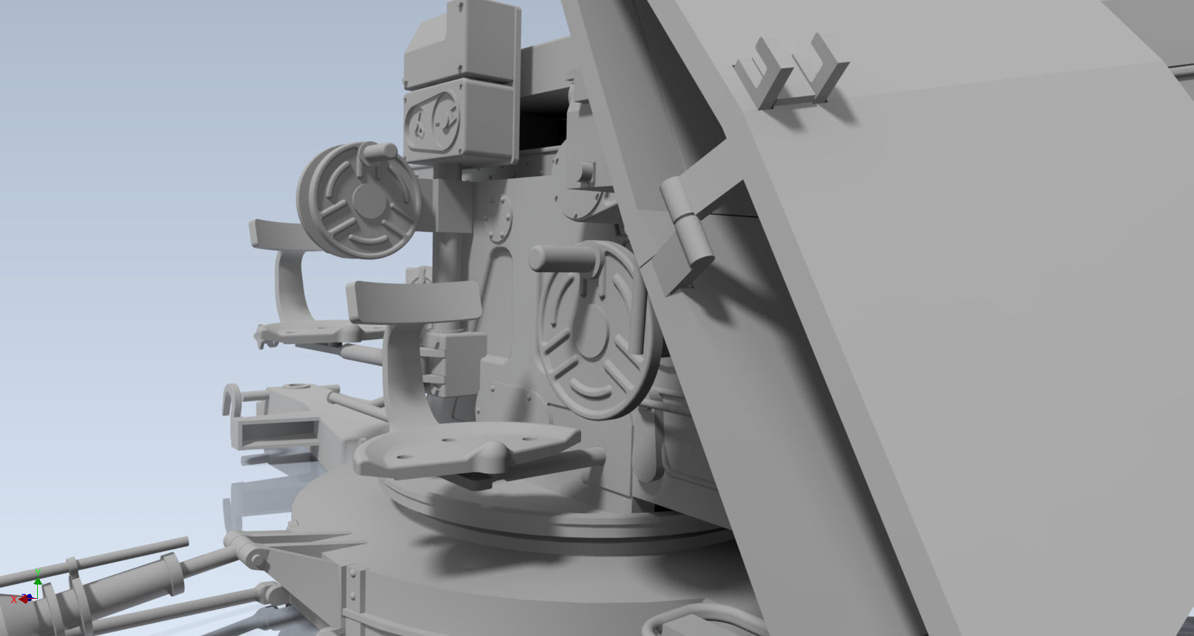 55mm FLAK VG2 GERAT 58 AUTOM FLUGABWEHRKANONE 3D model | CGTrader