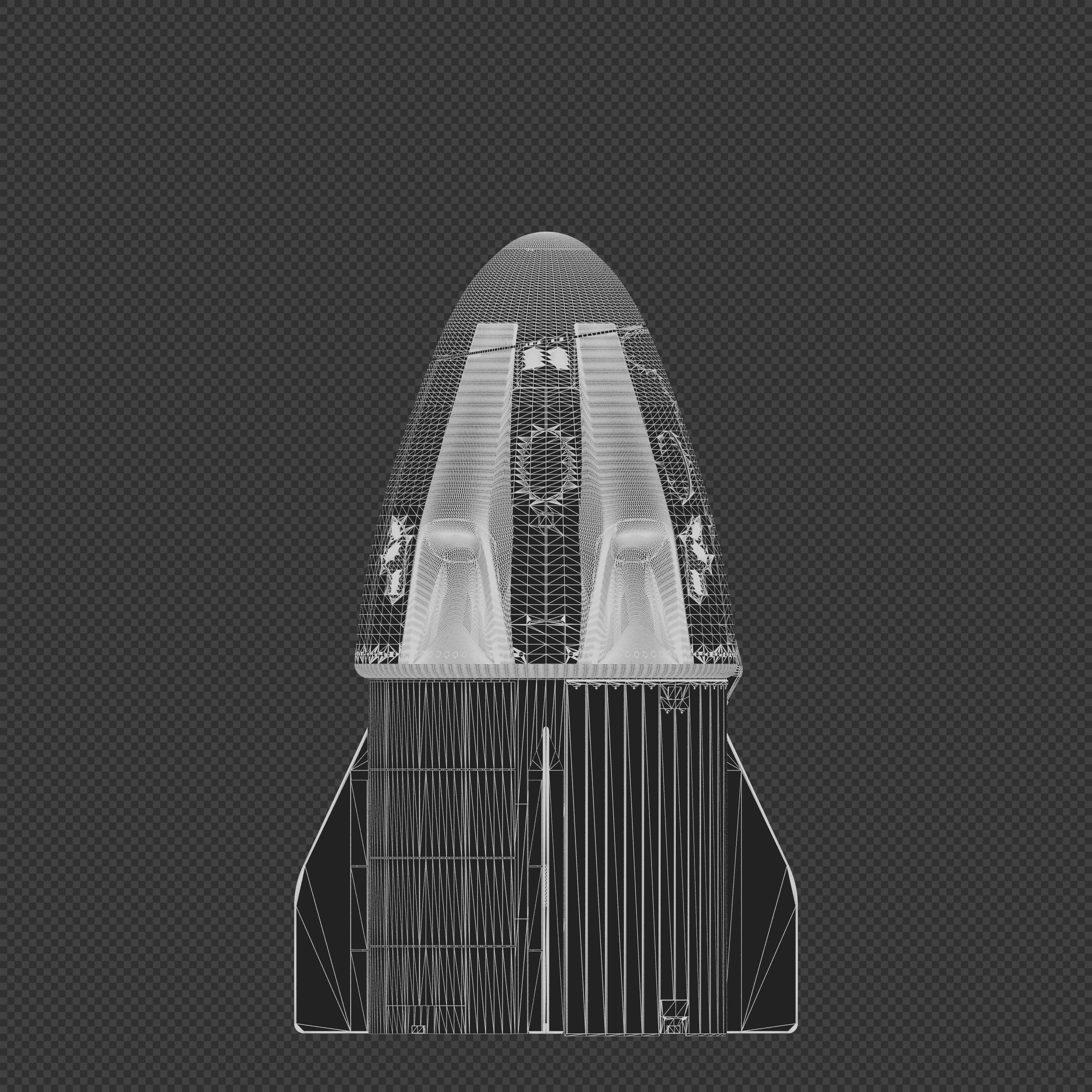 SpaceX Crew Dragon 3D model | CGTrader