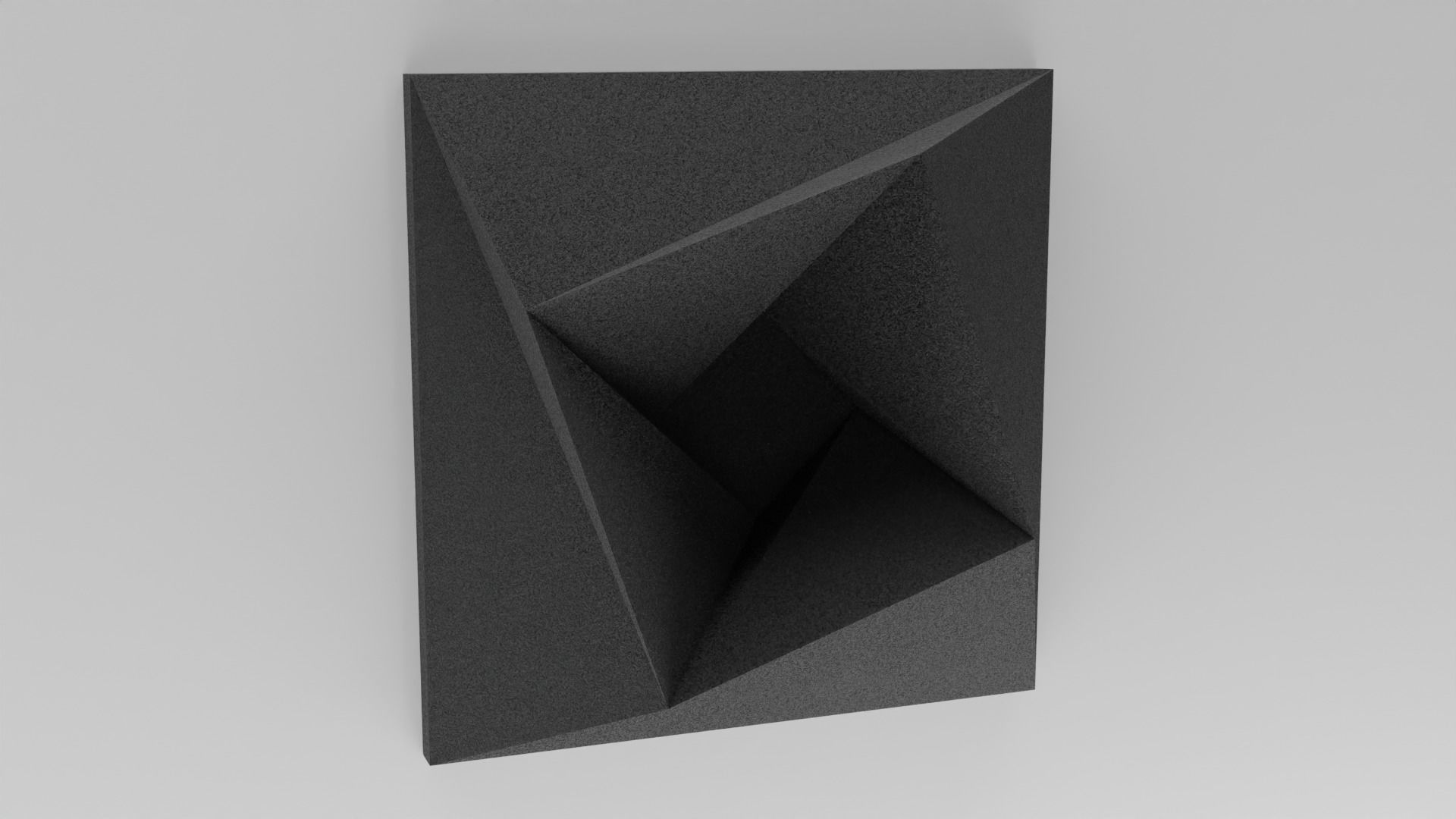 3D model Acoustic Panels Set with 8K - 4K - 2K Textures VR / AR / low ...