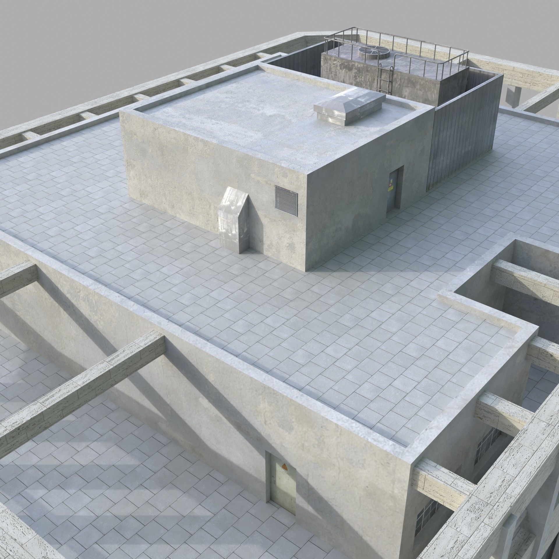 3D model Highrise office building A VR / AR / low-poly | CGTrader