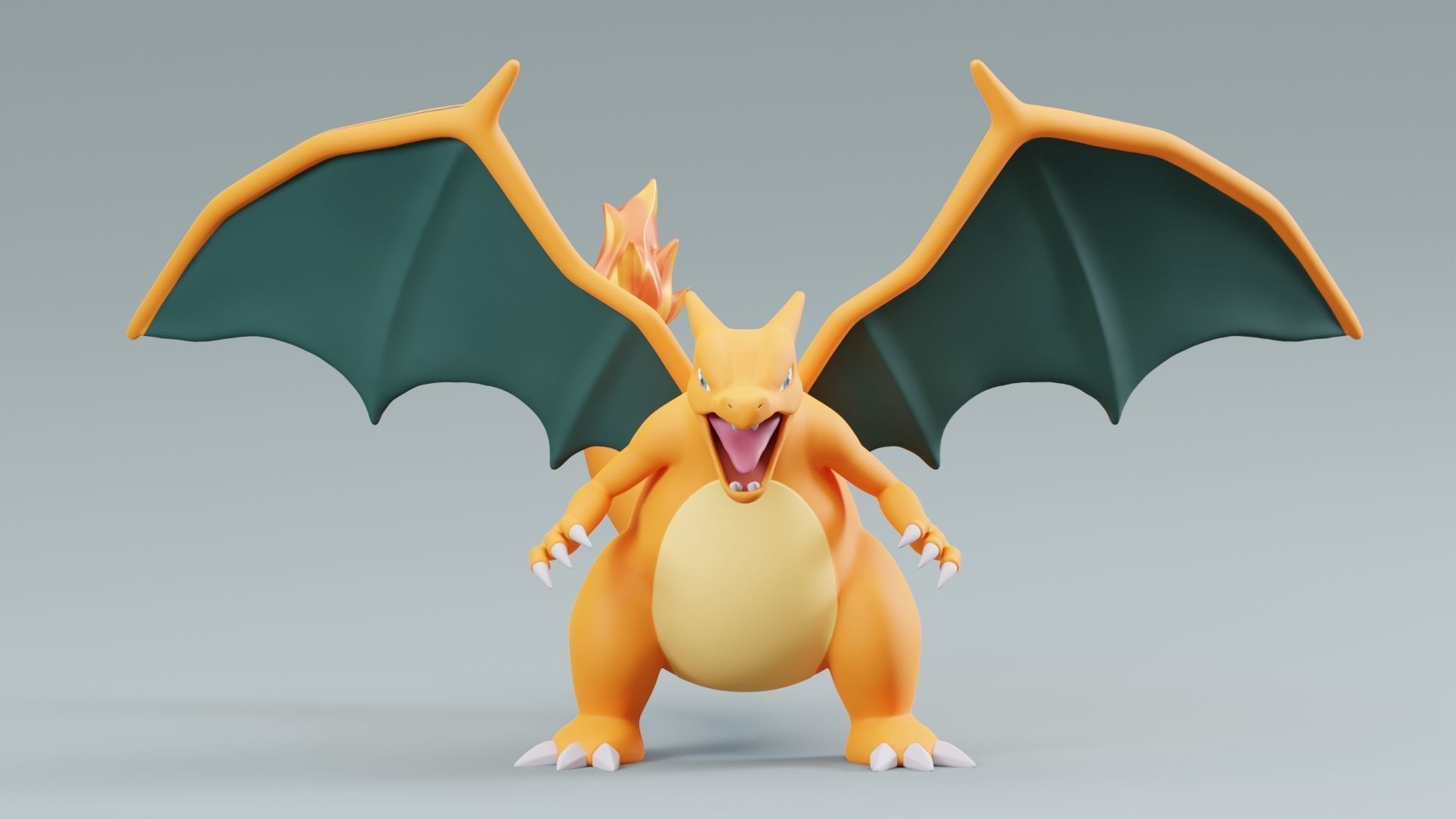 Charizard Pokemon Sculpting 3D model | CGTrader