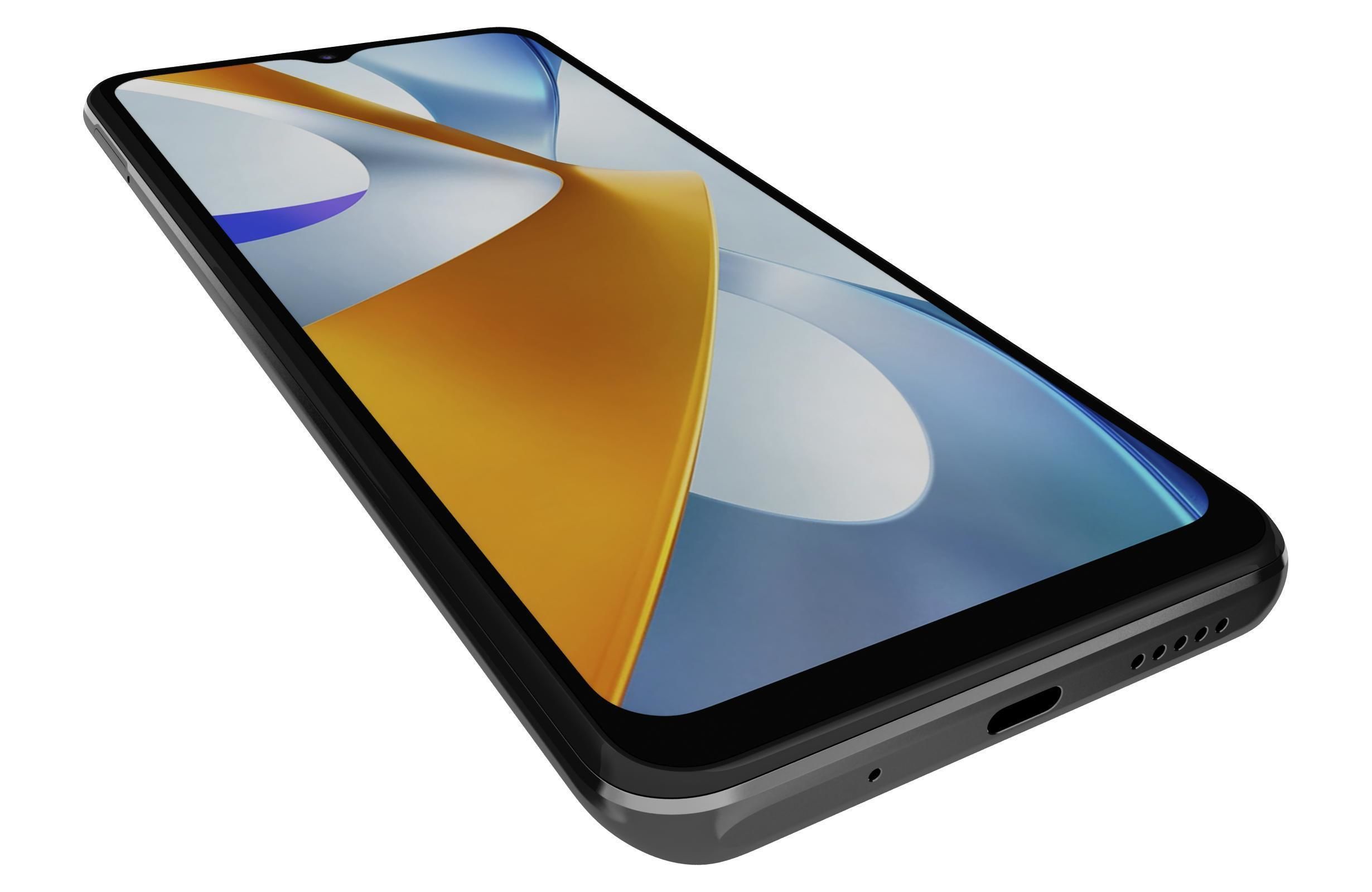 Xiaomi Poco C40 Black 3D model | CGTrader