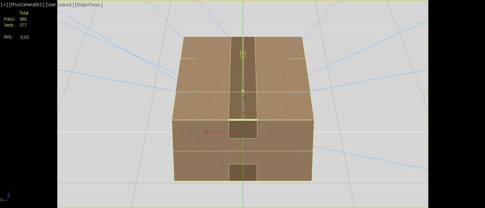 Closed Cardboard Box 3D model 3D model | CGTrader