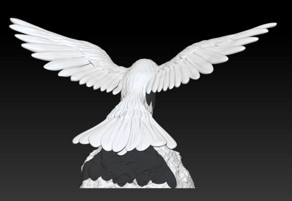 Falcon 3D model 3D printable | CGTrader