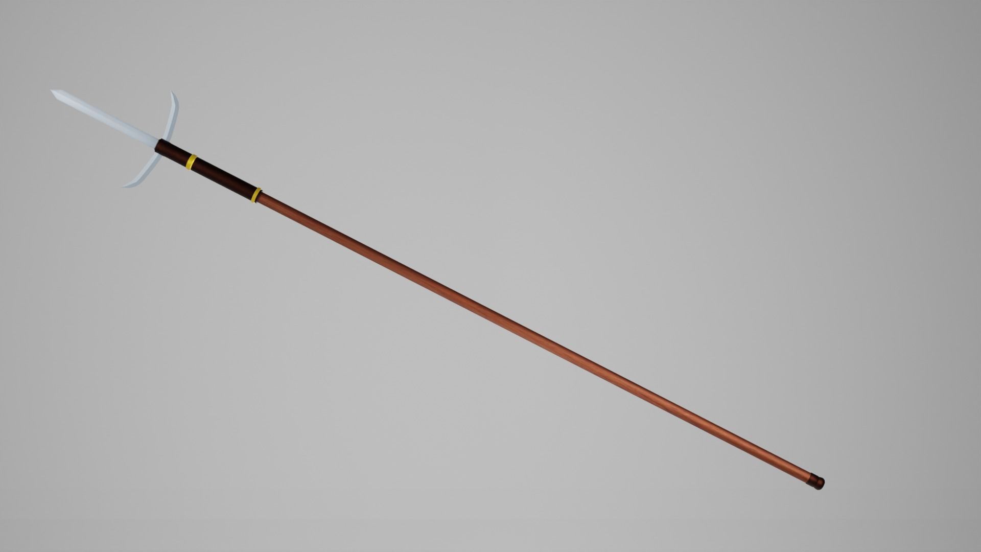 3D model Japanese Yari Spear 1 VR / AR / low-poly | CGTrader