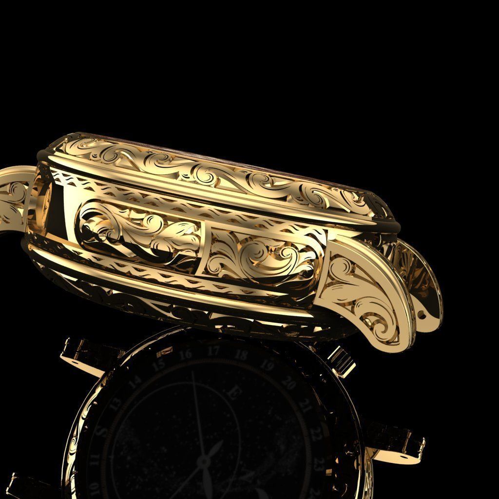 Patek Philippe - Sky Moon Tourbillon 6002R - Watch FrameCase 3D model ...