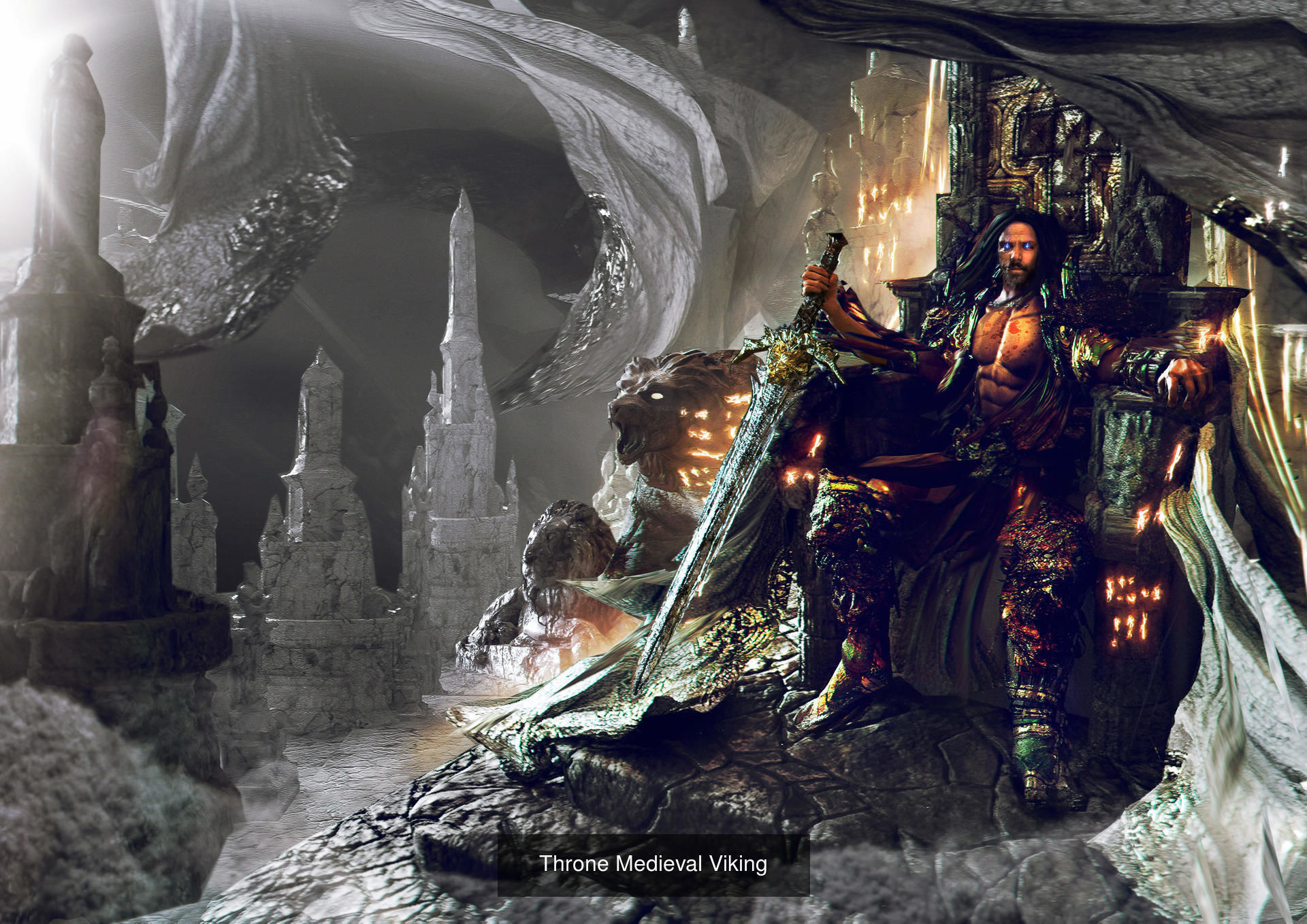 Epic Throne Collection | CGTrader