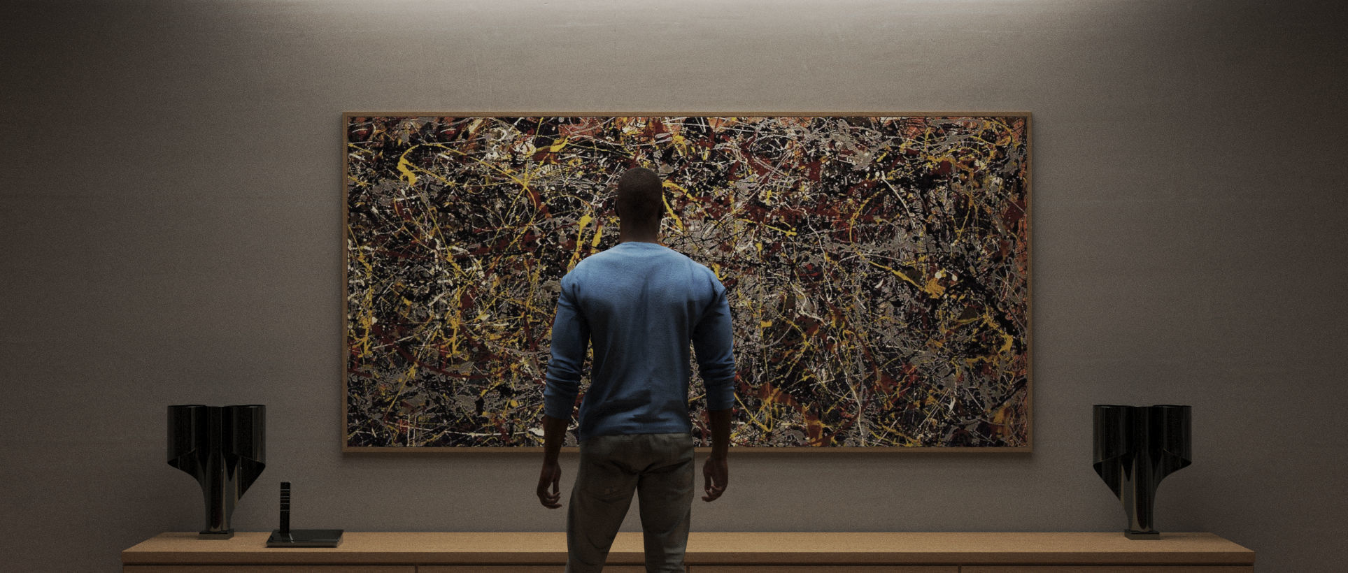 Ex Machina - Pollock Disco Room 3D model | CGTrader