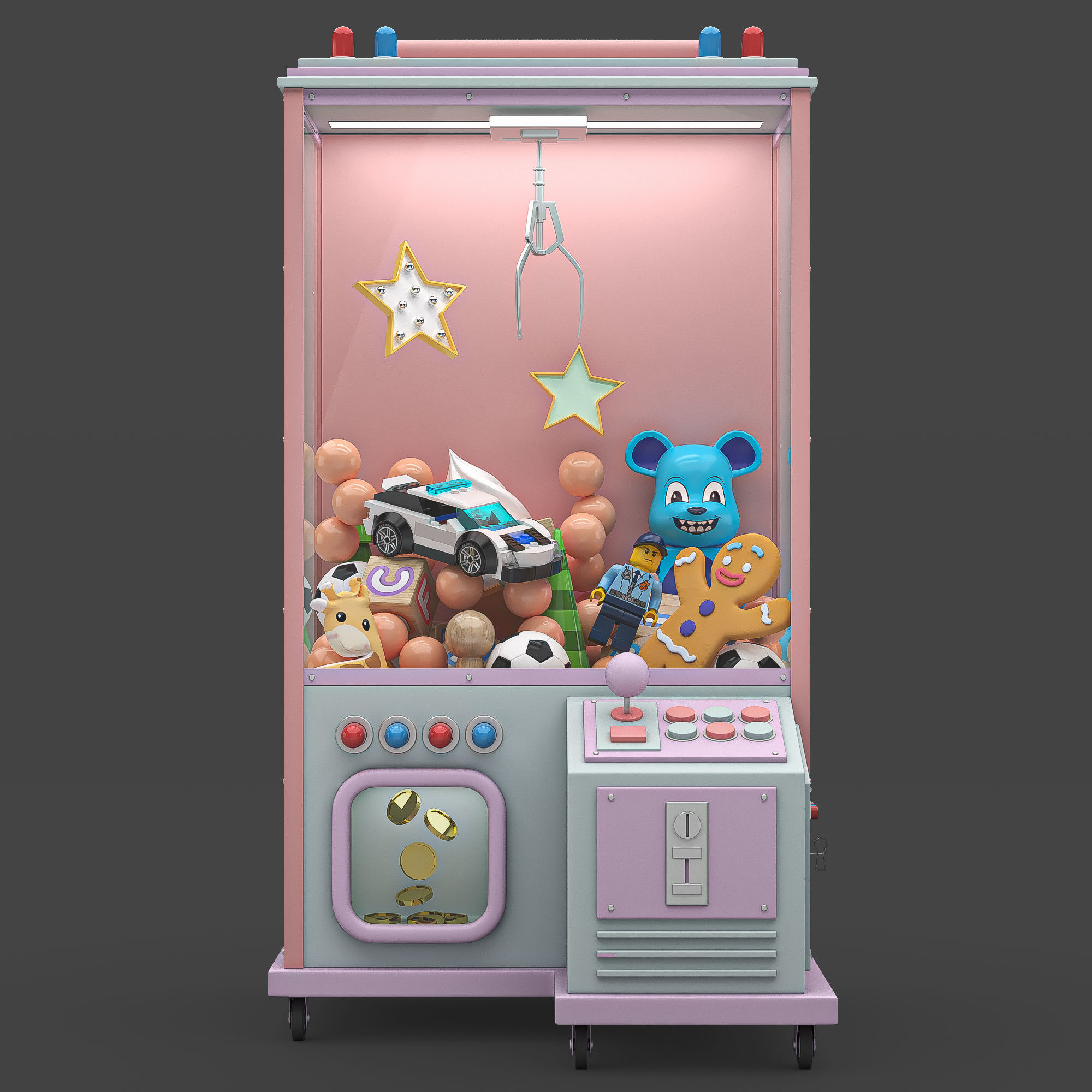 Grabber Machine 3D model | CGTrader