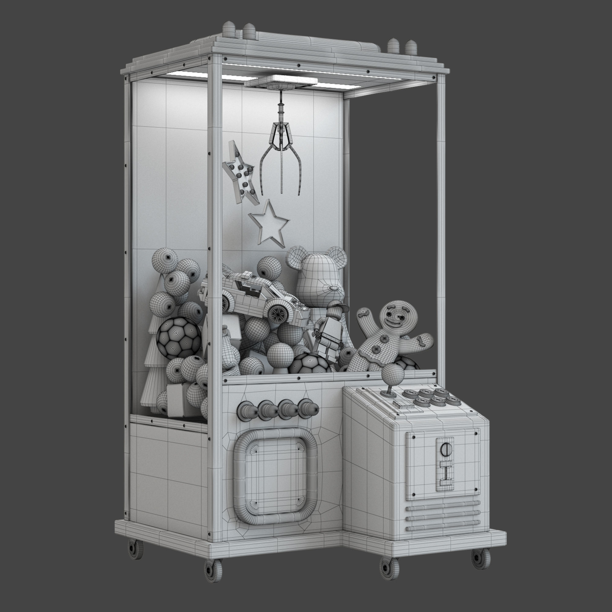 Grabber Machine 3D model | CGTrader