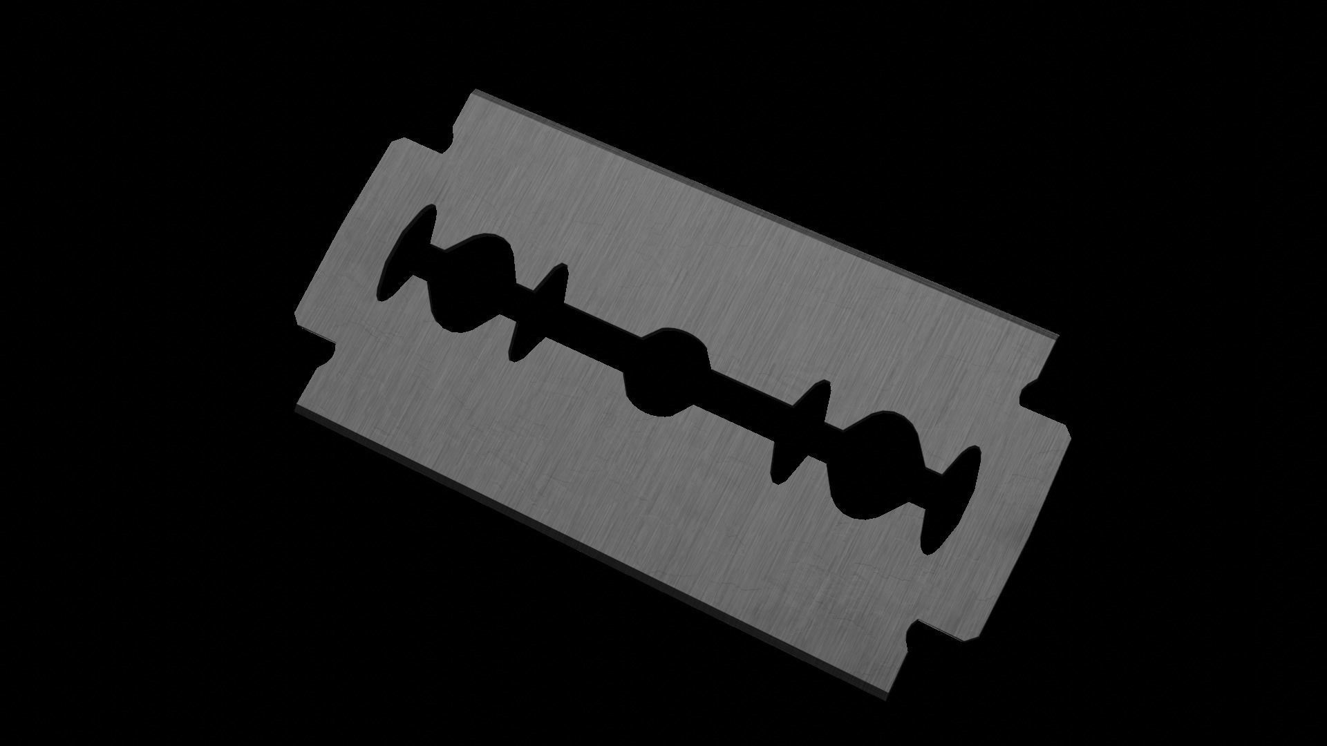 3D model Razorblade razor blade VR / AR / low-poly | CGTrader