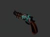 Steampunk Magic Gun free 3D model animated rigged | CGTrader