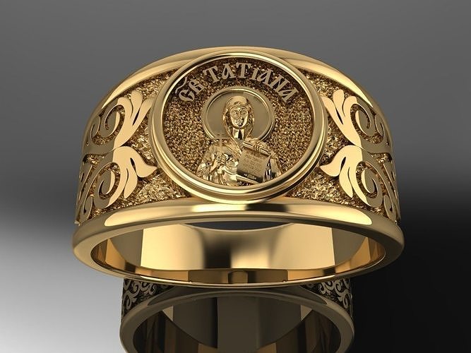 Designer ring svt Tatiana 3D model 3D printable | CGTrader