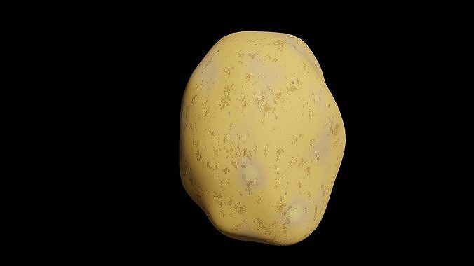 3D model Potato VR / AR / low-poly | CGTrader