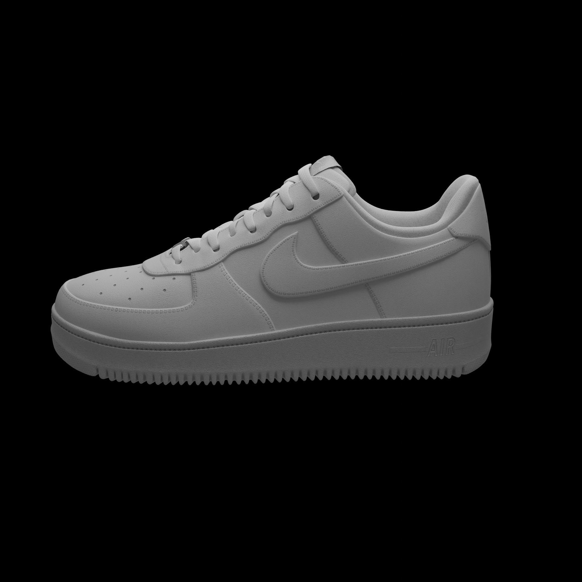 Nike Air Force shoes 3D model | CGTrader