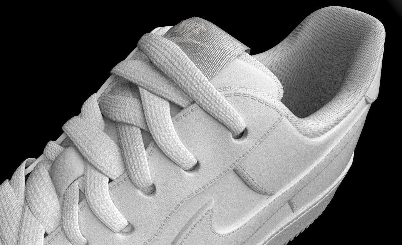 Nike Air Force shoes 3D model | CGTrader