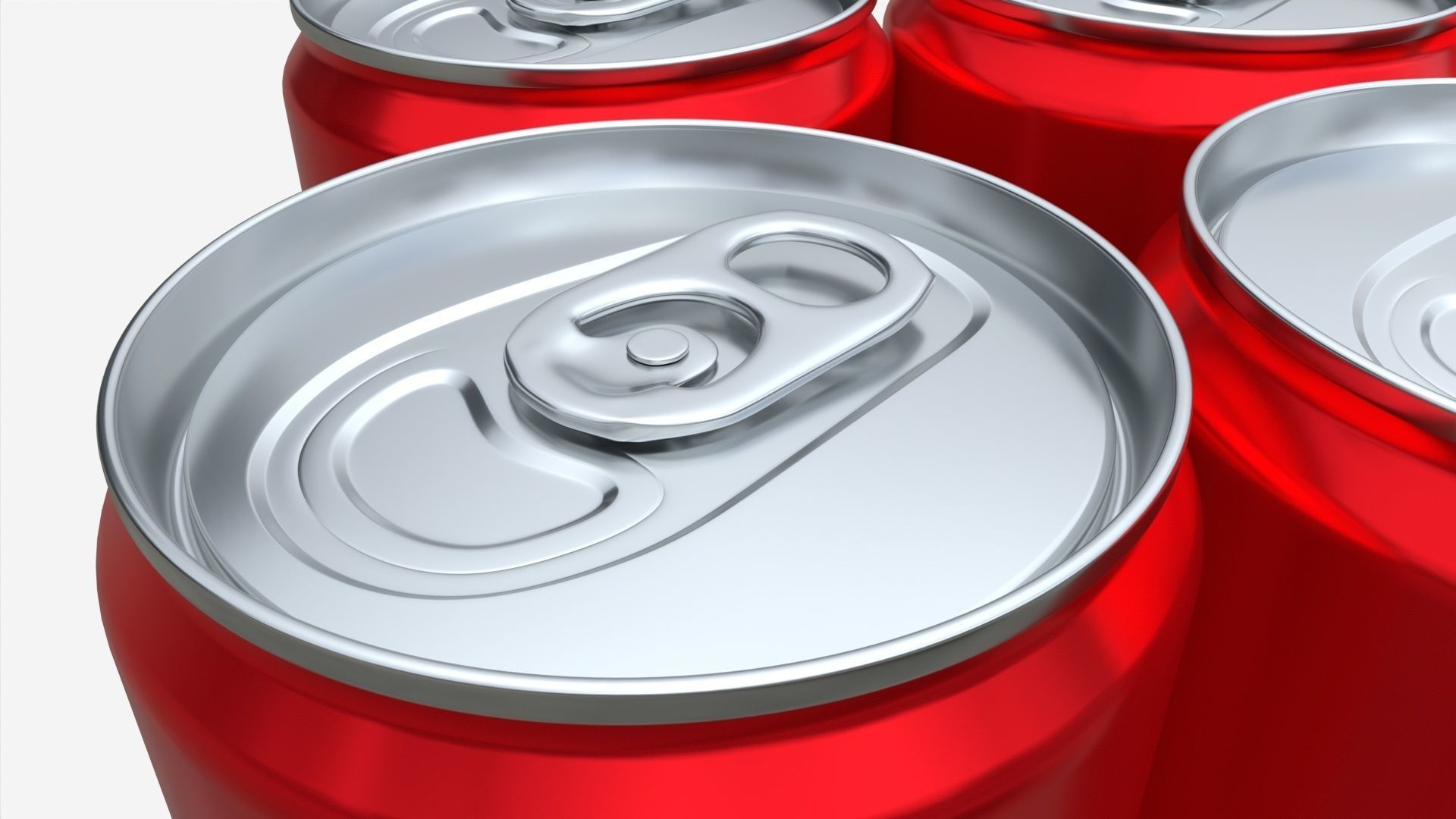 Cardboard Beverage 6-cans Holder 3D model | CGTrader