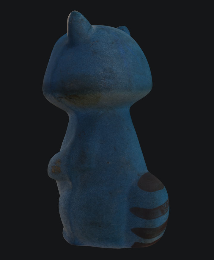 Old USSR Soviet Rubber Toy Raccoon 3D model | CGTrader