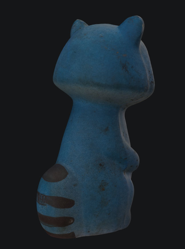 Old USSR Soviet Rubber Toy Raccoon 3D model | CGTrader