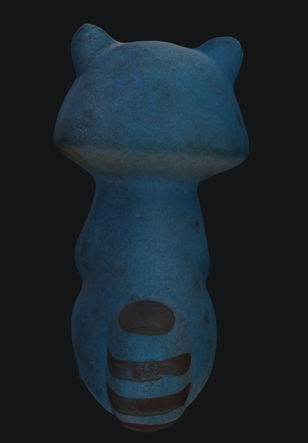 Old USSR Soviet Rubber Toy Raccoon 3D model | CGTrader