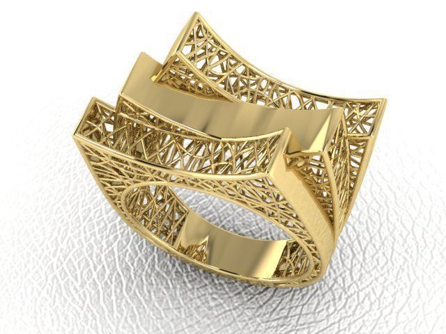 TURKISH RINGS 3D model 3D printable | CGTrader