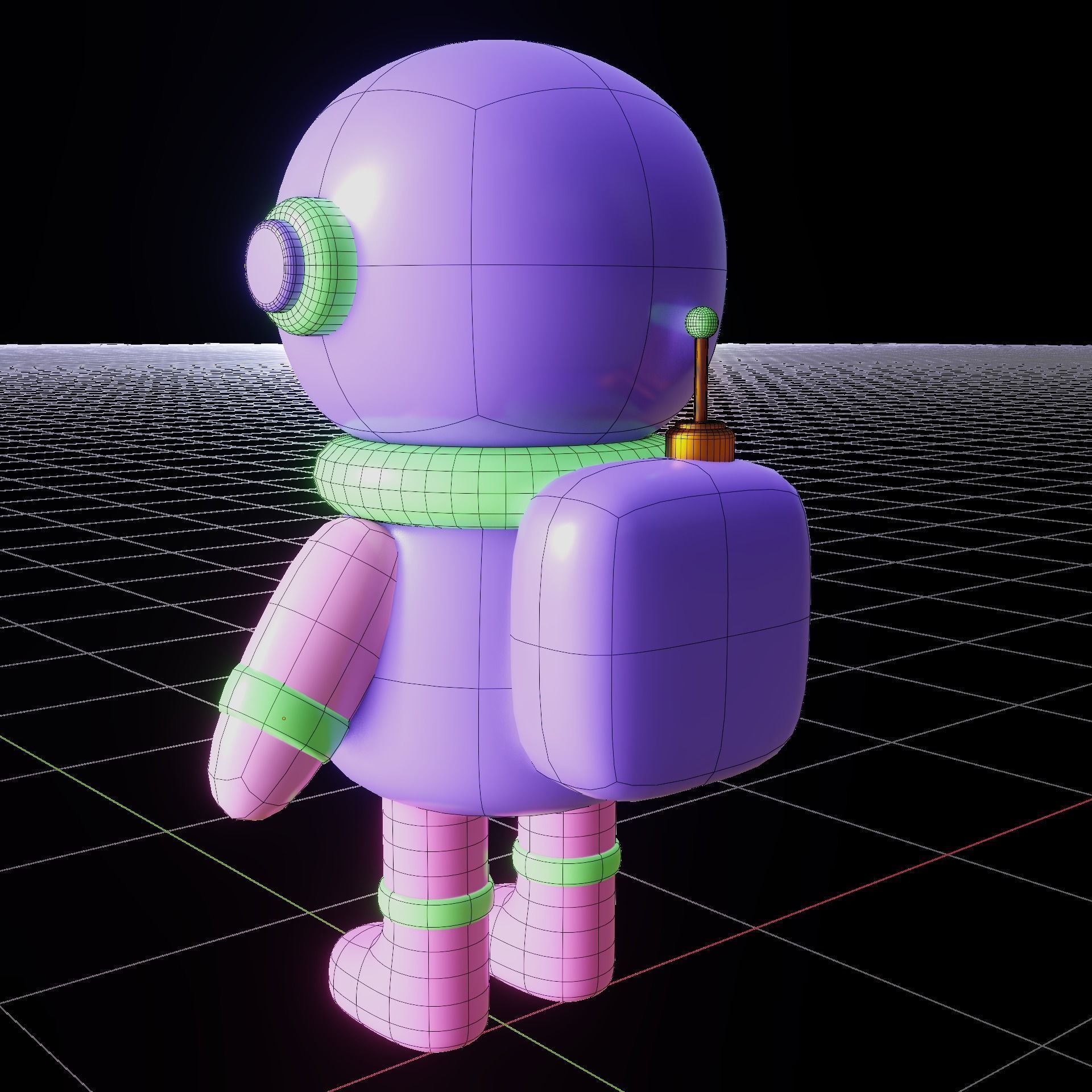 3D model Game-Ready Low Poly Astronaut VR / AR / low-poly | CGTrader