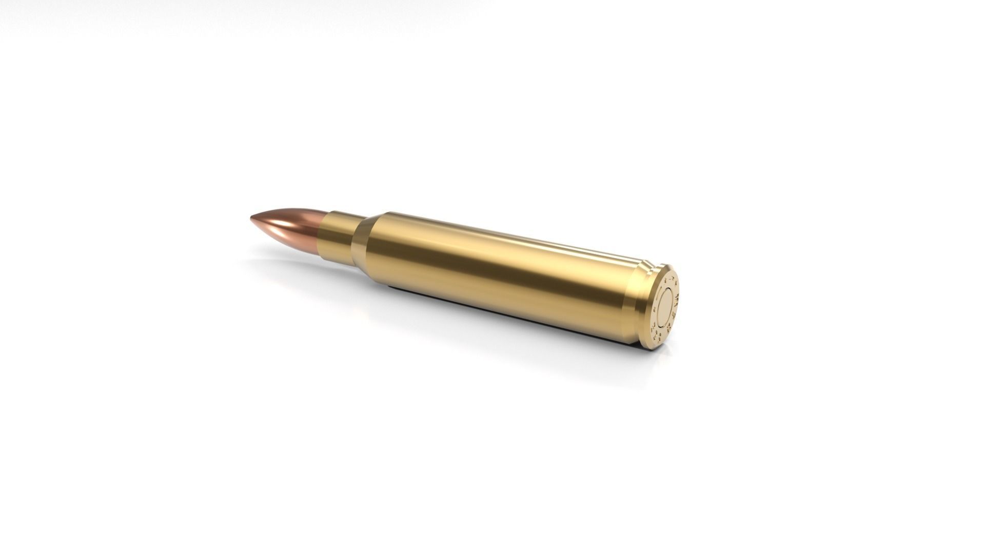 223 cartridge 3D model | CGTrader