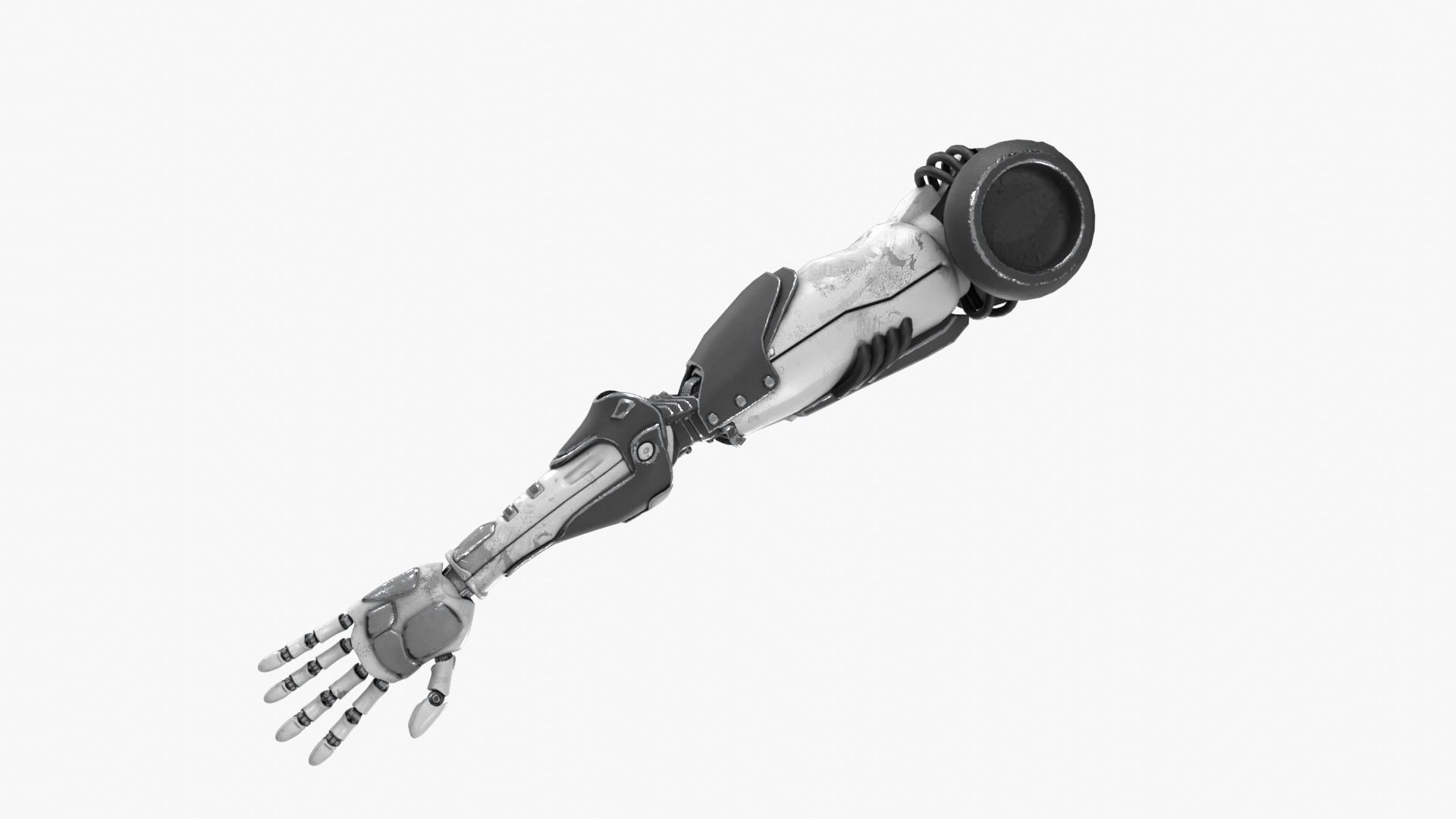 Robot Arm 3D model rigged | CGTrader