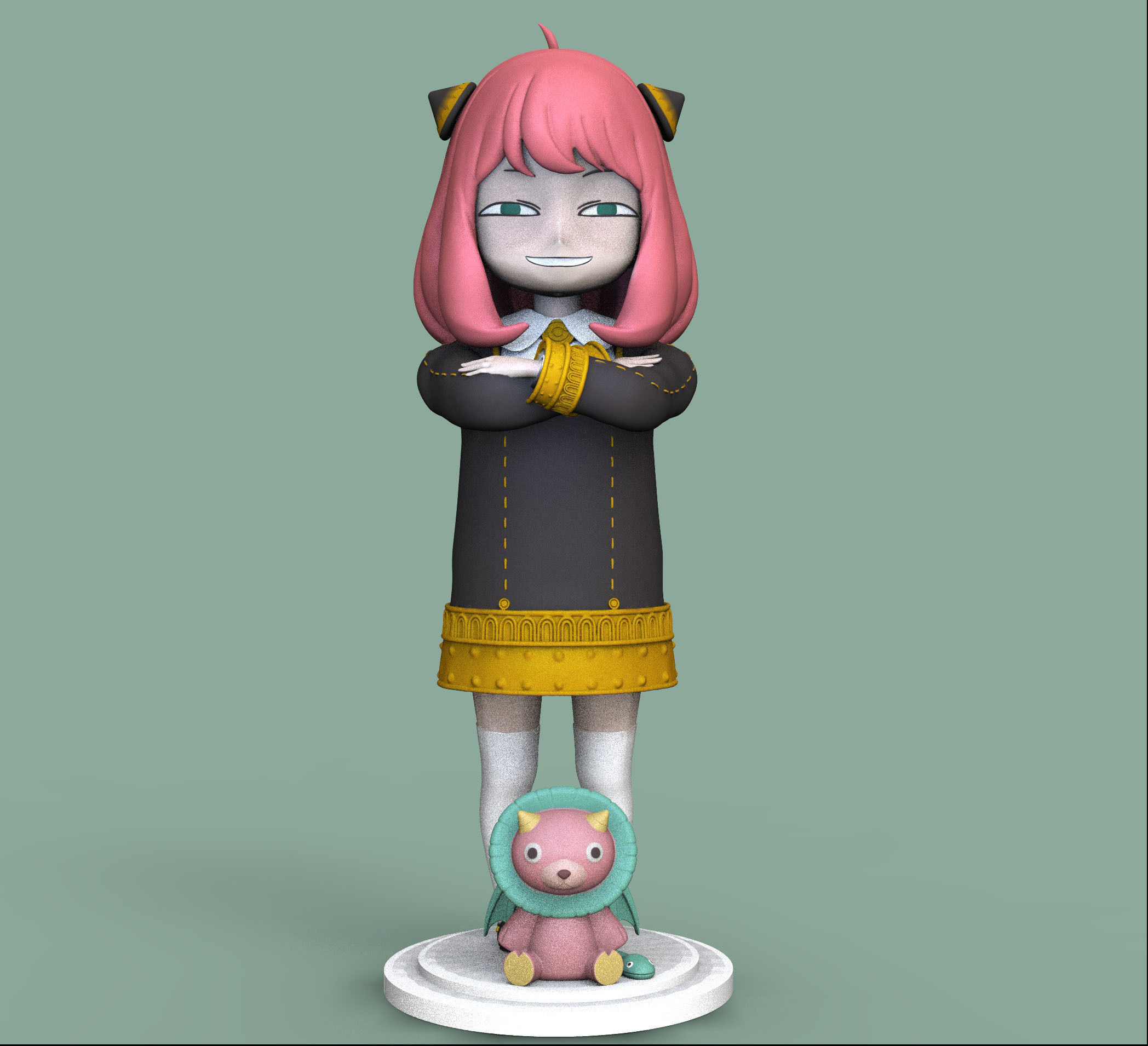 SPY X FAMILY ANYA FORGER 3D model 3D printable | CGTrader