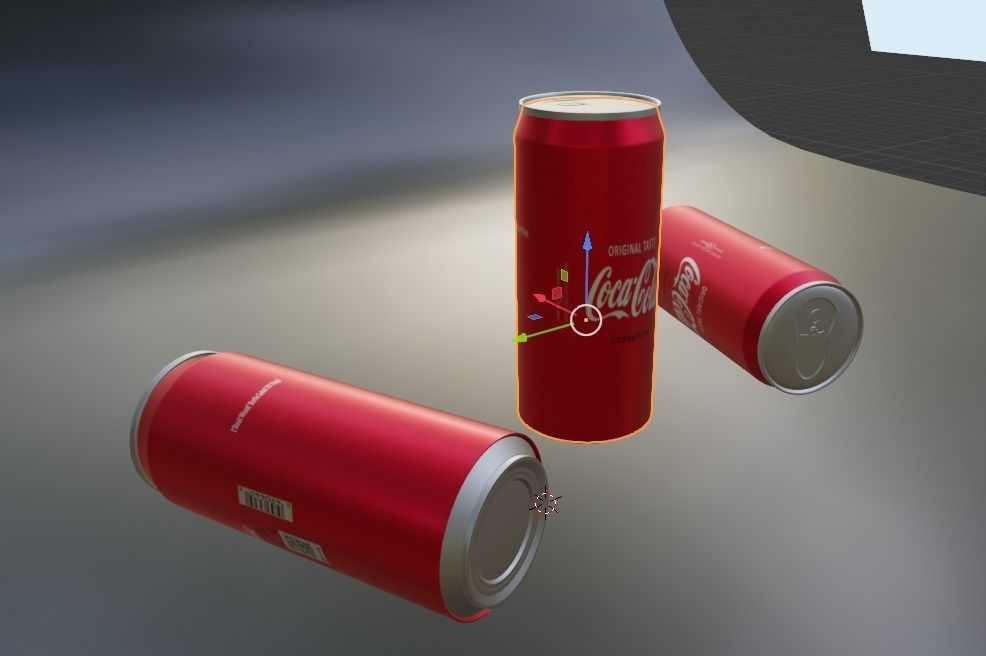 3D model cans 3d model - blender VR / AR / low-poly | CGTrader