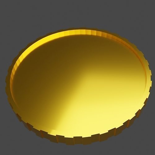 3D model Gold coin VR / AR / low-poly | CGTrader