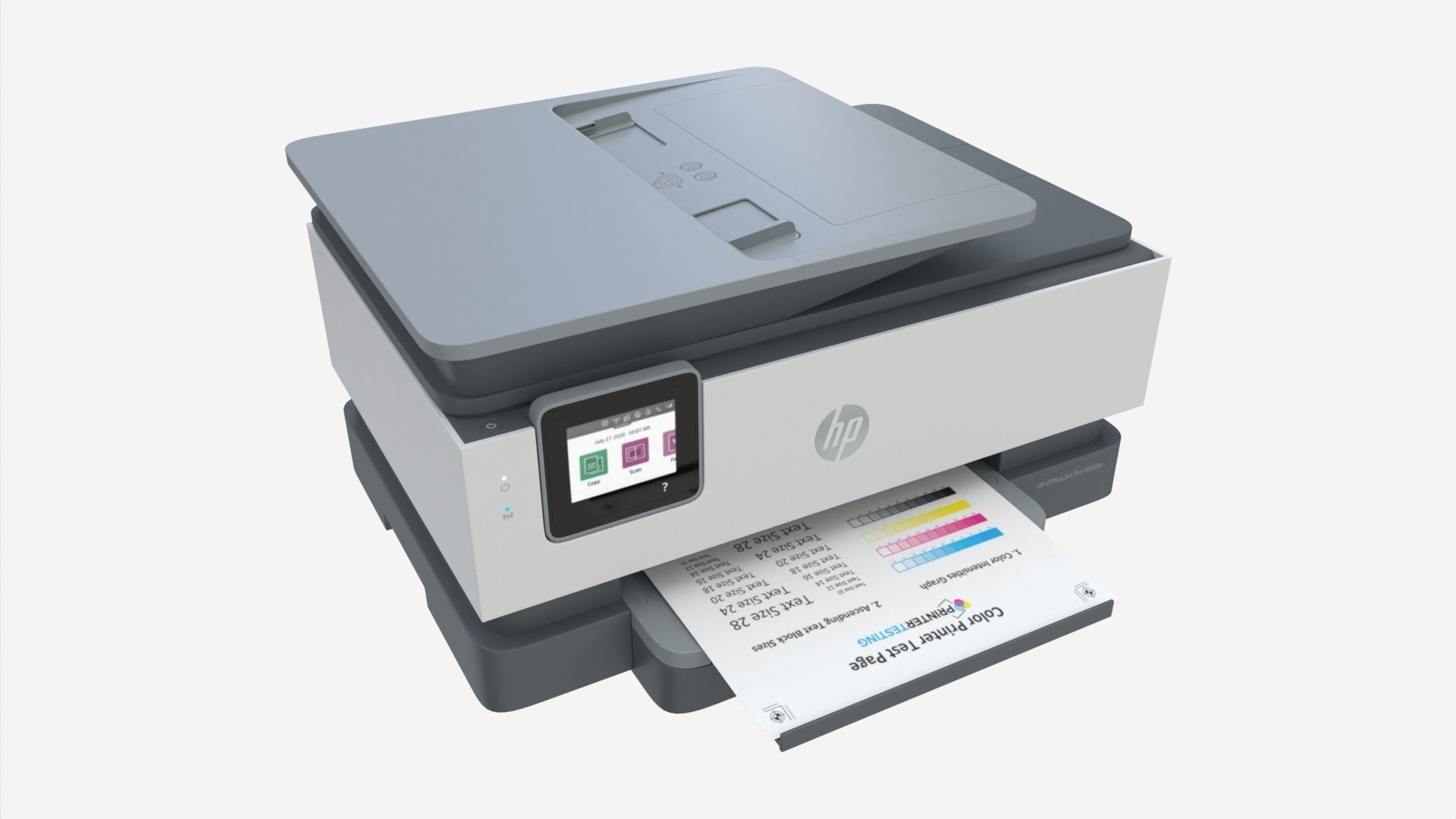 HP OfficeJet Pro 8035e All-in-One Printer 3D model | CGTrader