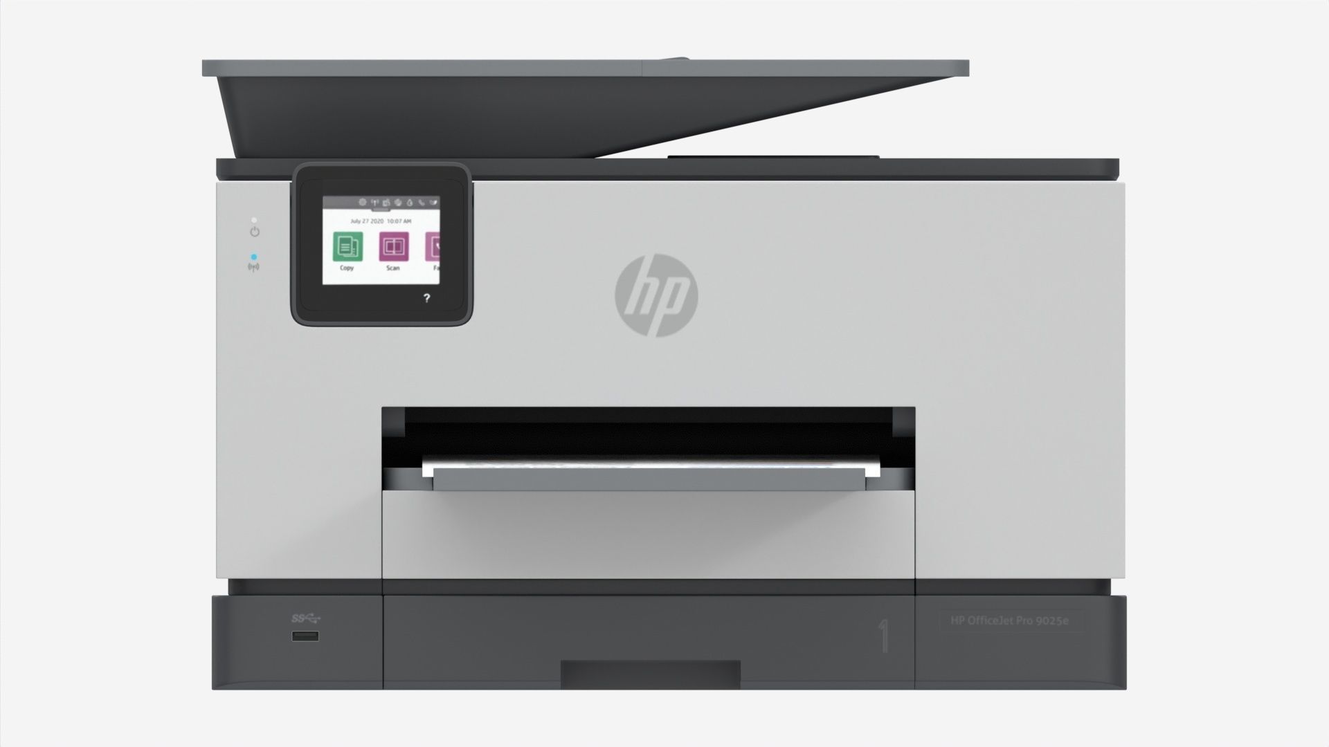 HP OfficeJet Pro 9025e All-in-One Printer 3D model | CGTrader