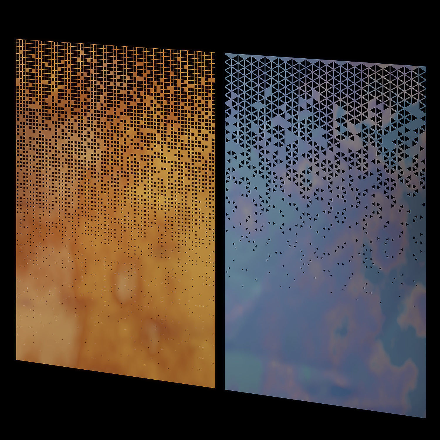 Decorative parametric panel 3D model | CGTrader