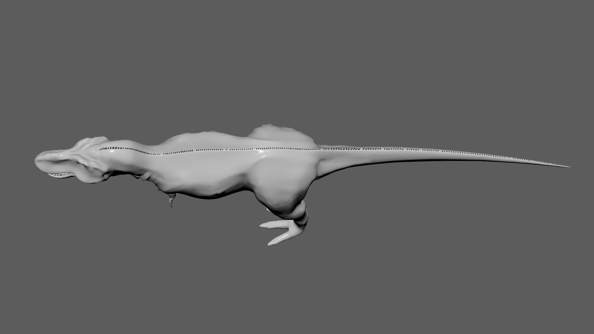 No Texture Tyrannosaurus Rex 3D model | CGTrader