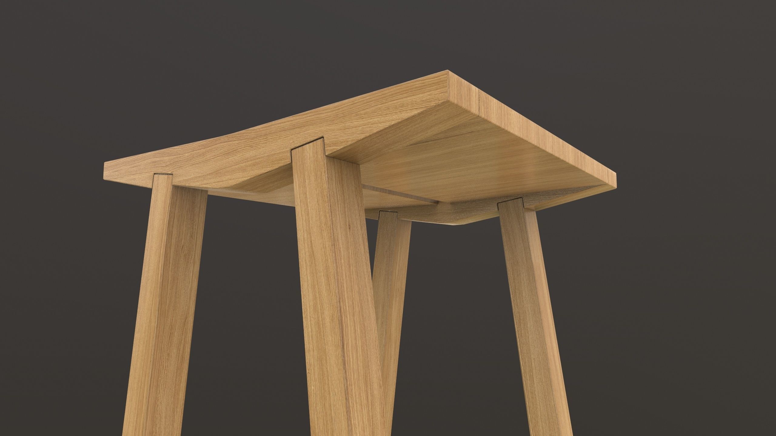 3D model Modern Stool Chair 3D Model AR VR VR / AR / low-poly | CGTrader