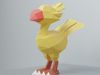 Chocobo pokemon low poly 3D model | CGTrader