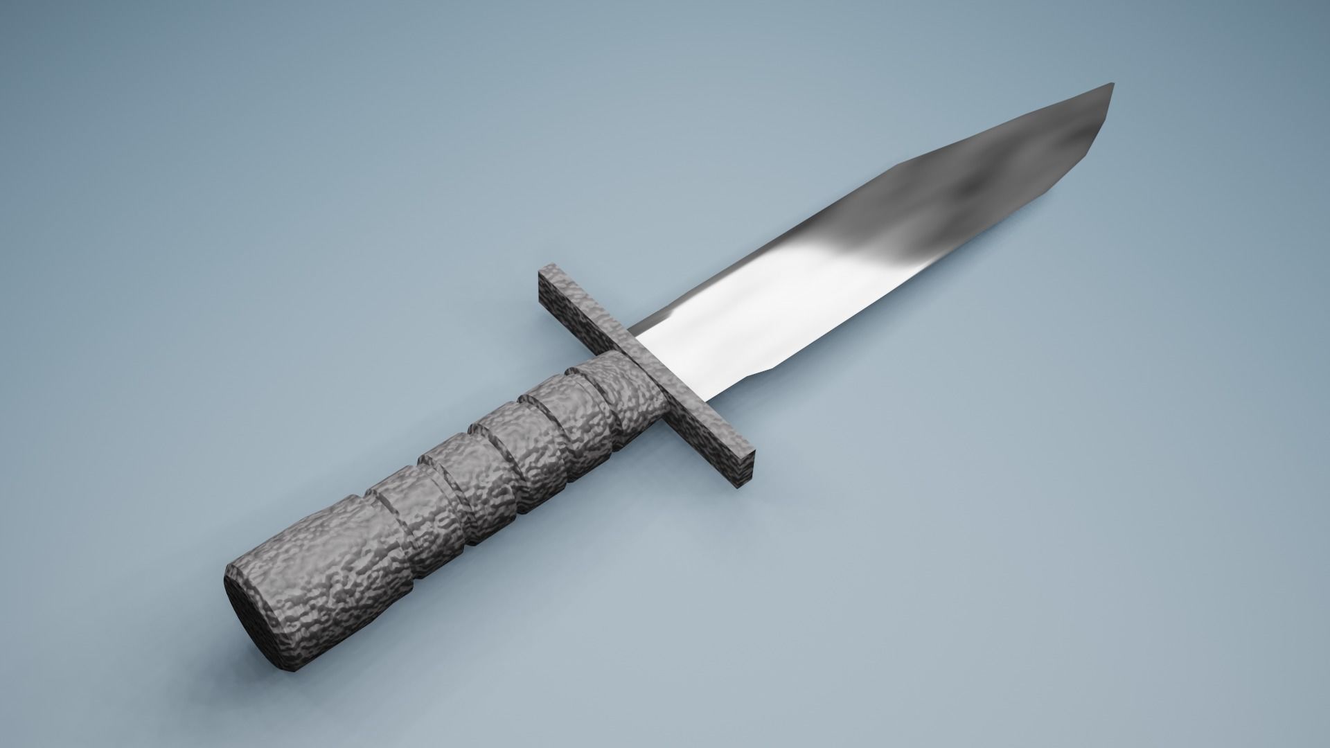3D model Knife VR / AR / low-poly | CGTrader