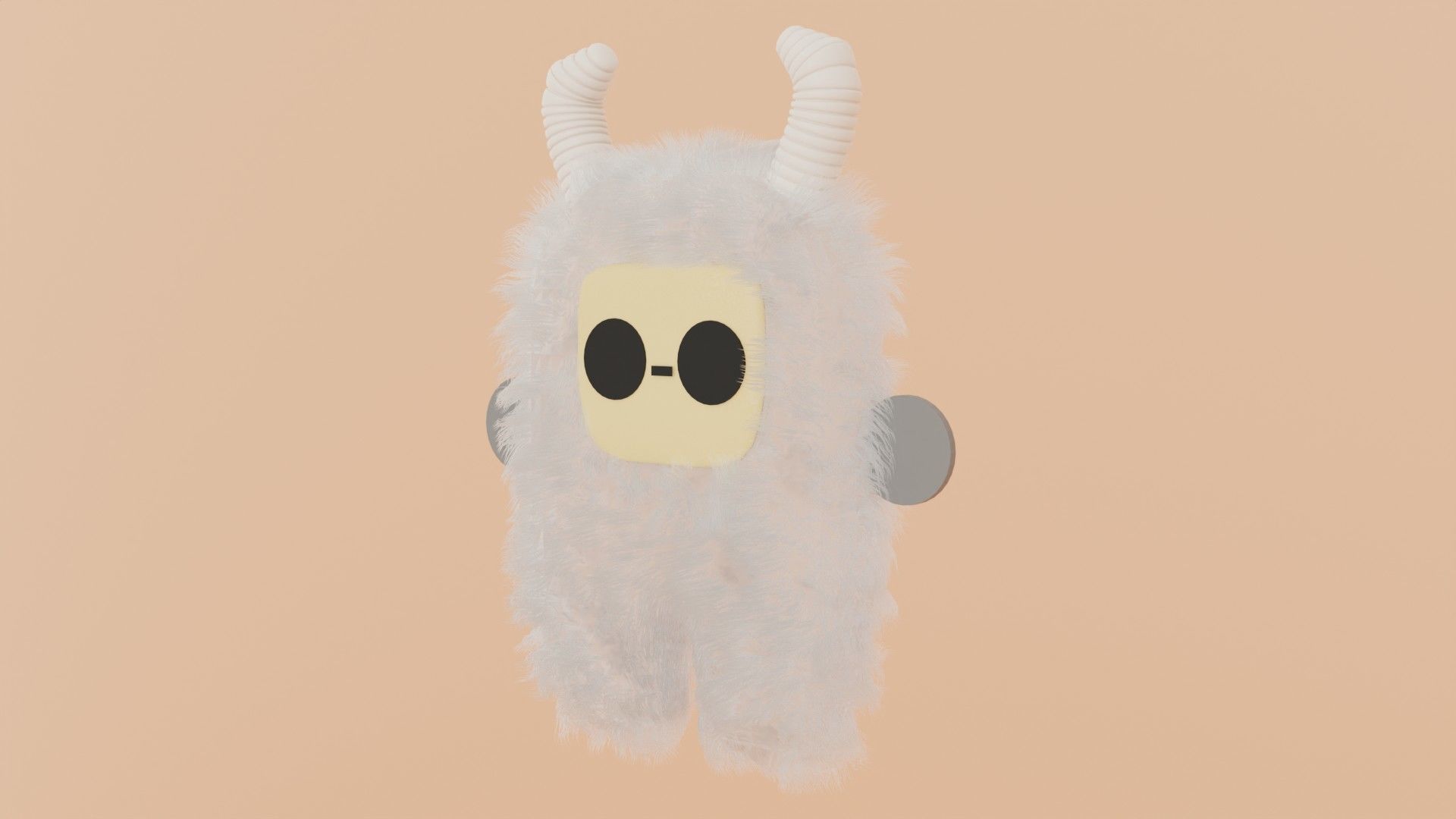 fluffy doll free 3D model 3D printable | CGTrader