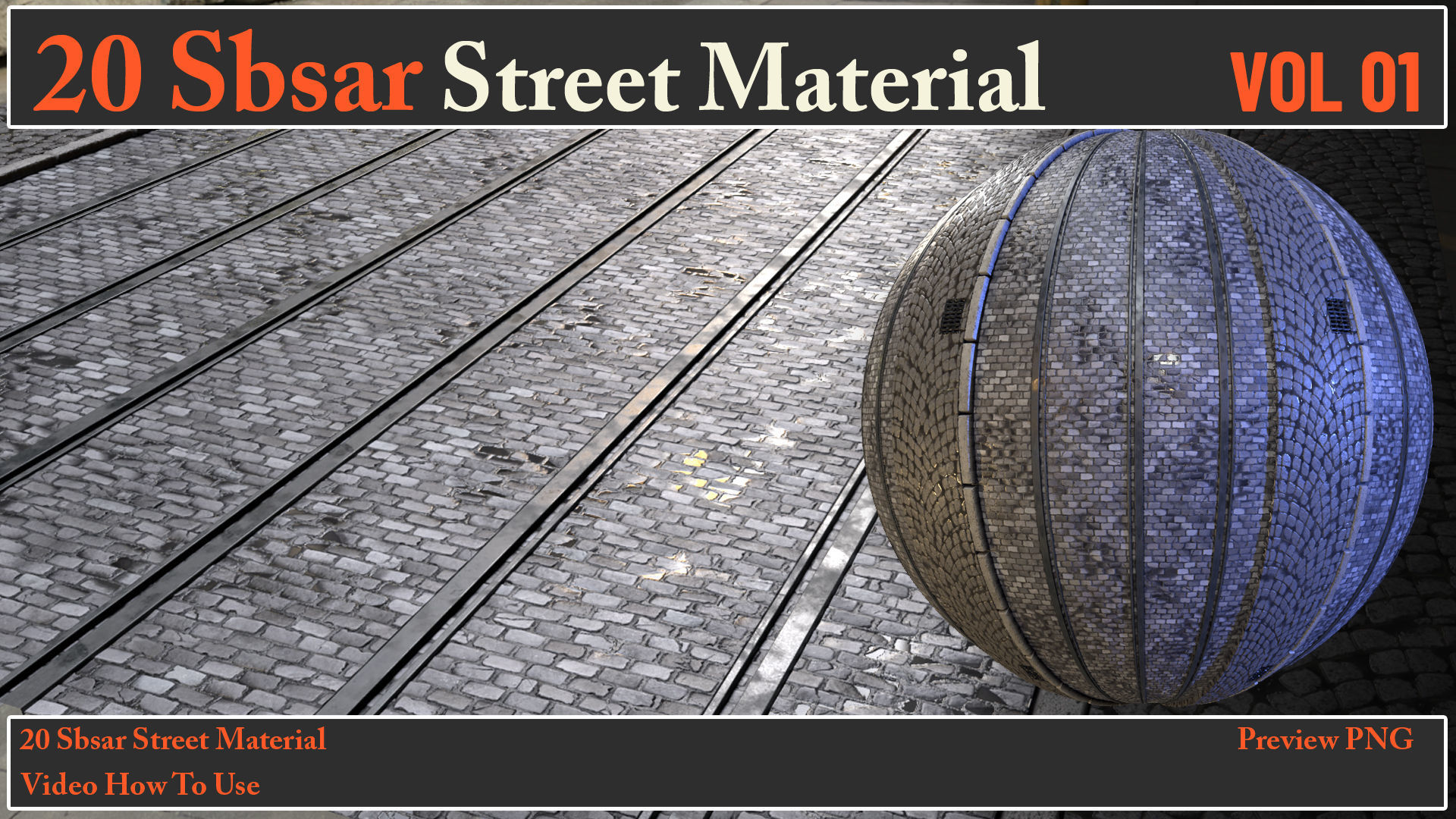 20 SBSAR Street Material VOL01 - Video How To Use Texture | CGTrader