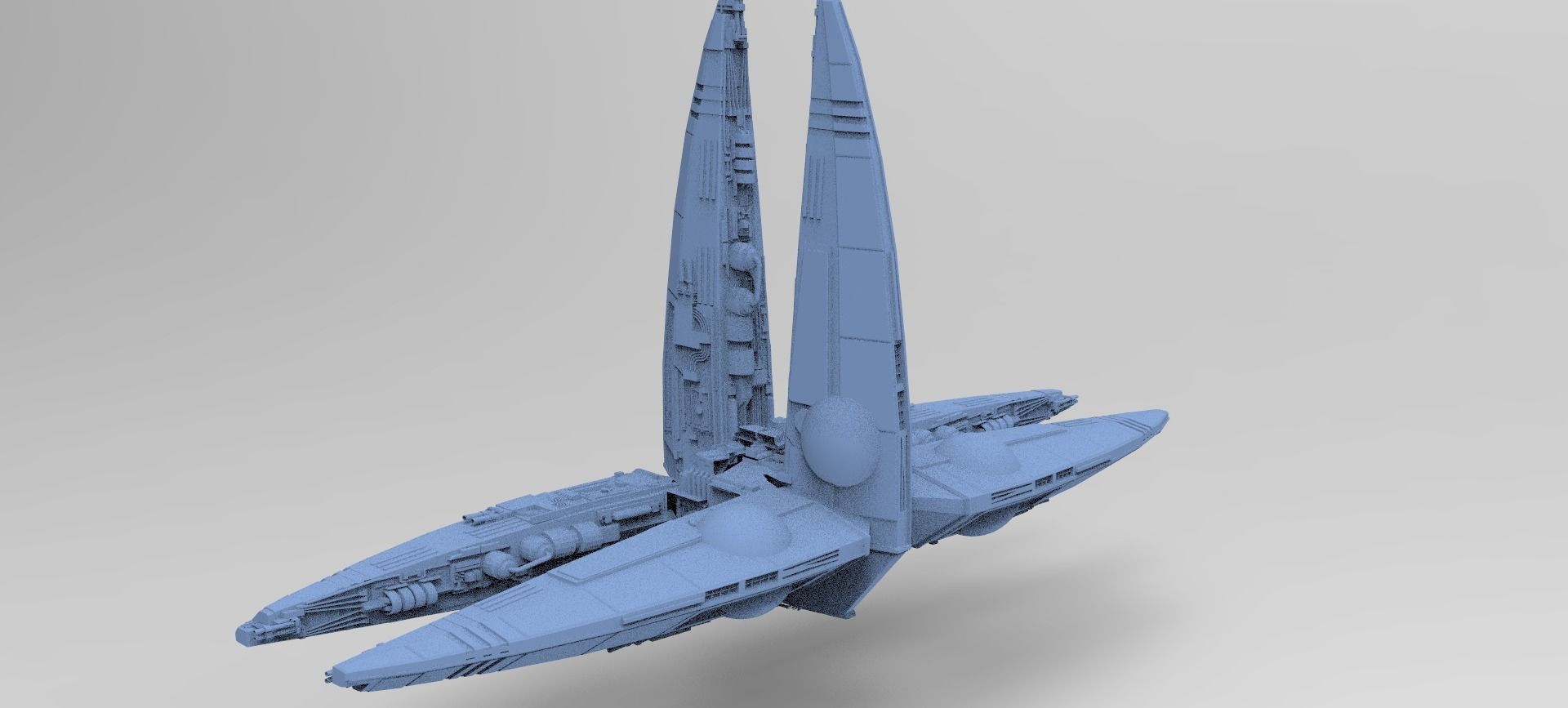 Wraith Interceptor architecture 8 3D model | CGTrader