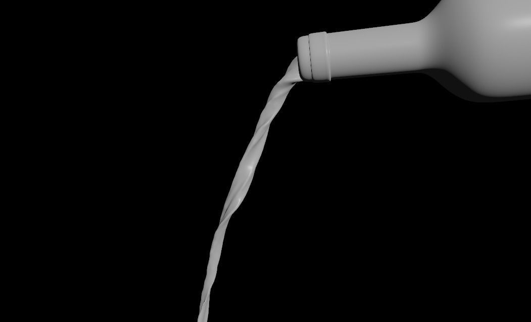 Pouring water SlowMotion v01 3D model animated | CGTrader
